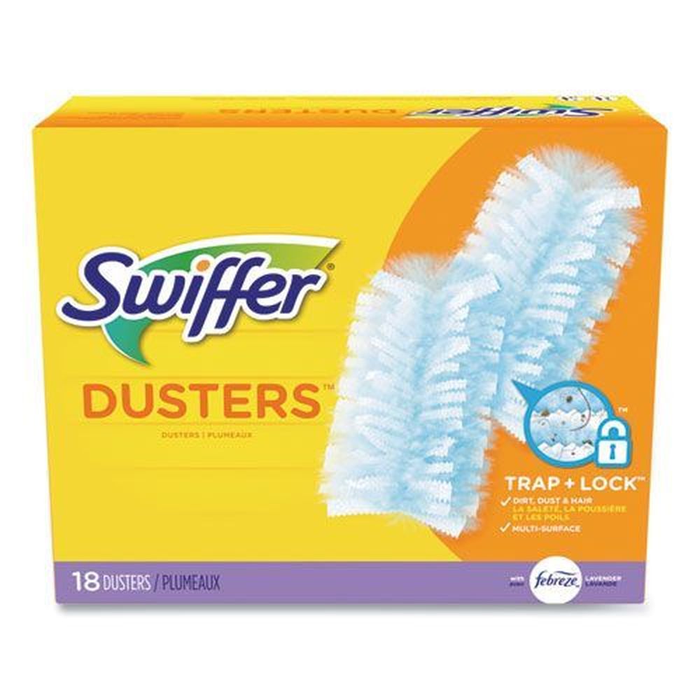 Swiffer Light Blue Lavender Scent Dust Lock Fiber Duster Refill, 18 ...