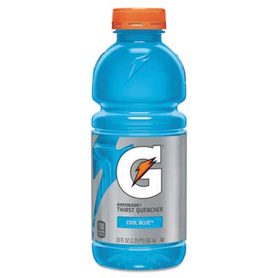 Gatorade G-Series Perform 02 Cool Blue Thirst Quencher, 20 Ounce -- 24 ...