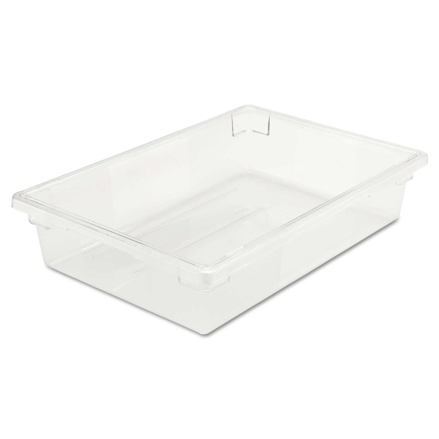 Rubbermaid Commercial Clear Polycarbonate Food Tote Box, 8 1/2 Gallon ...