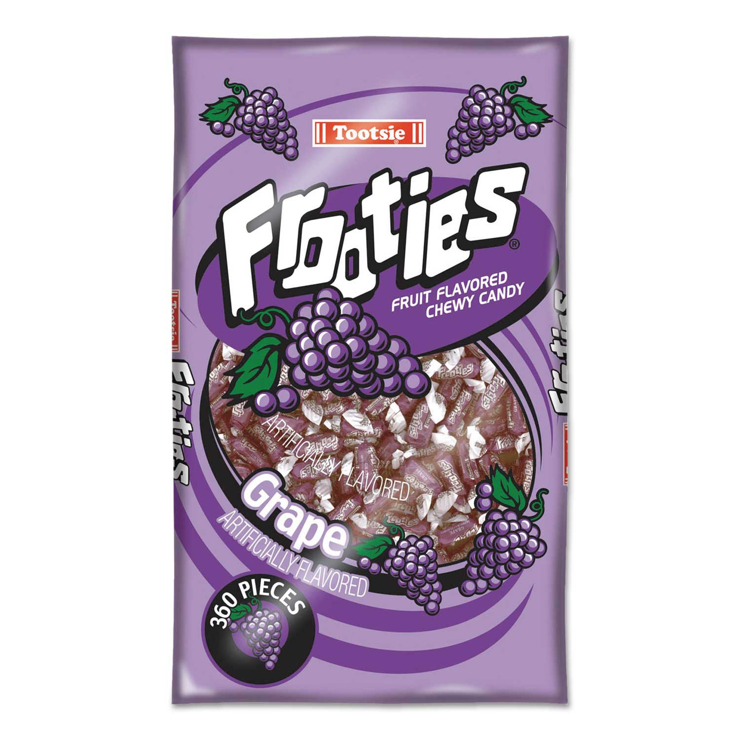 Tootsie Roll Frooties Grape Flavor Chewy Candy, 38.8 Ounce Bag - 360 ...