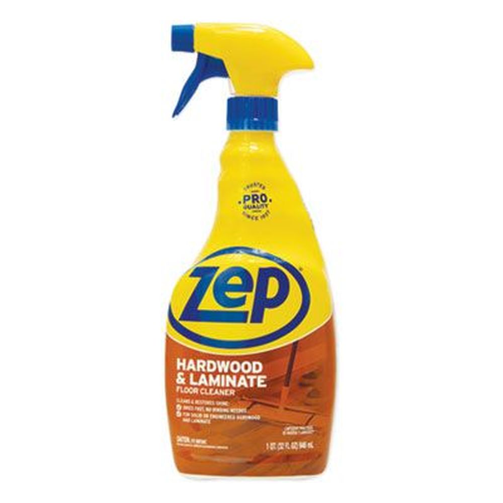 Zep Laminate and Hardwood Cleaner, 32 Ounce Spray Bottle ...