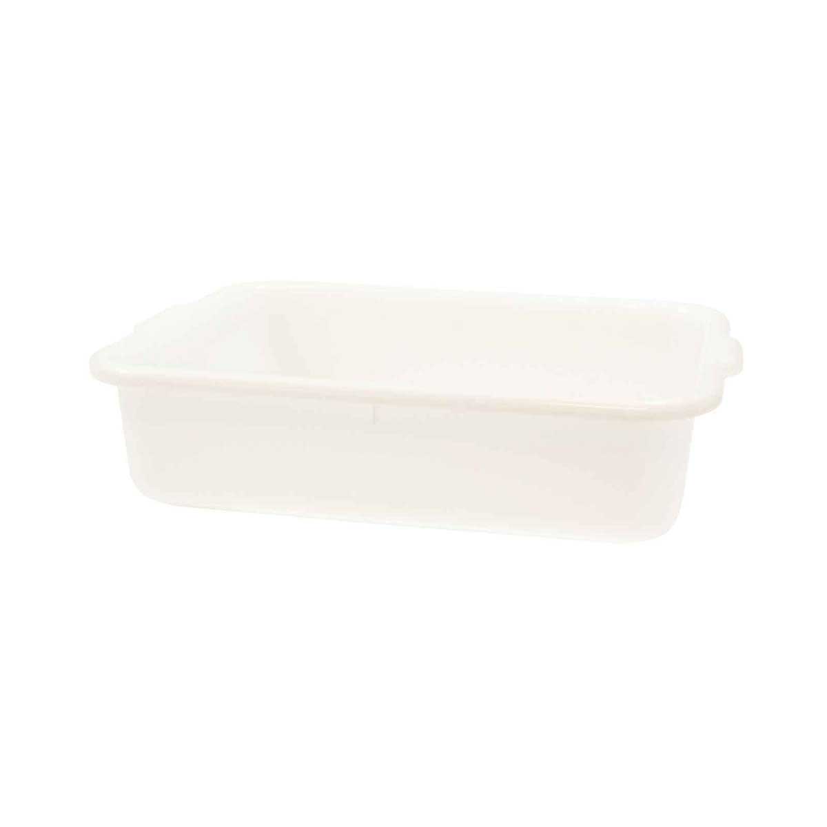 Tablecraft White High Density Polyethylene Food Storage Box, 21 1/2 x ...