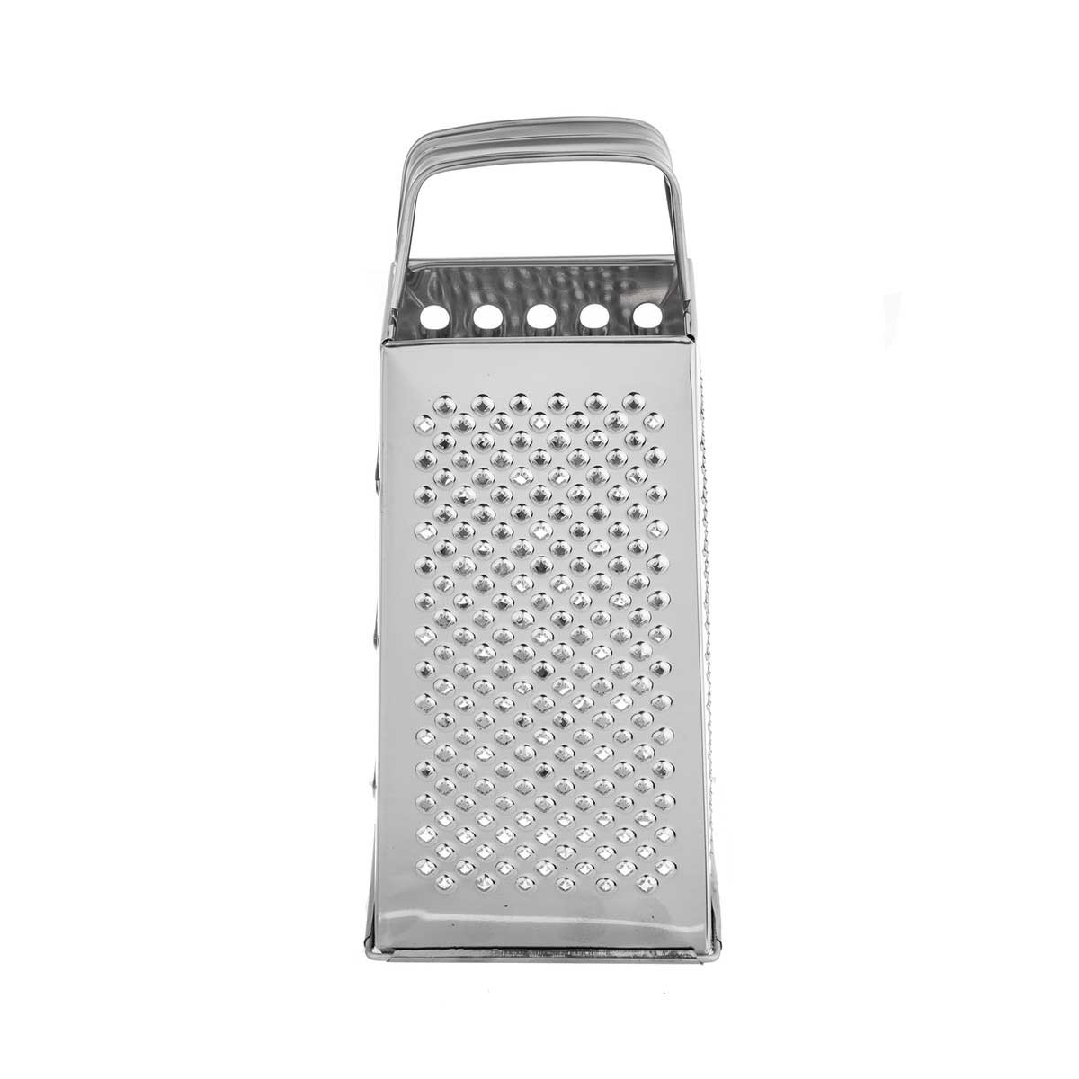 Tablecraft Stainless Steel 4 Sided Tapered Box Grater, 4.125 x 3.25 x 9 ...