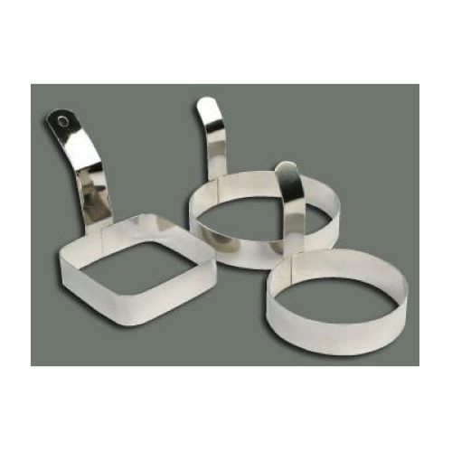 Winco Stainless Steel Round Egg Ring, 6 inch.